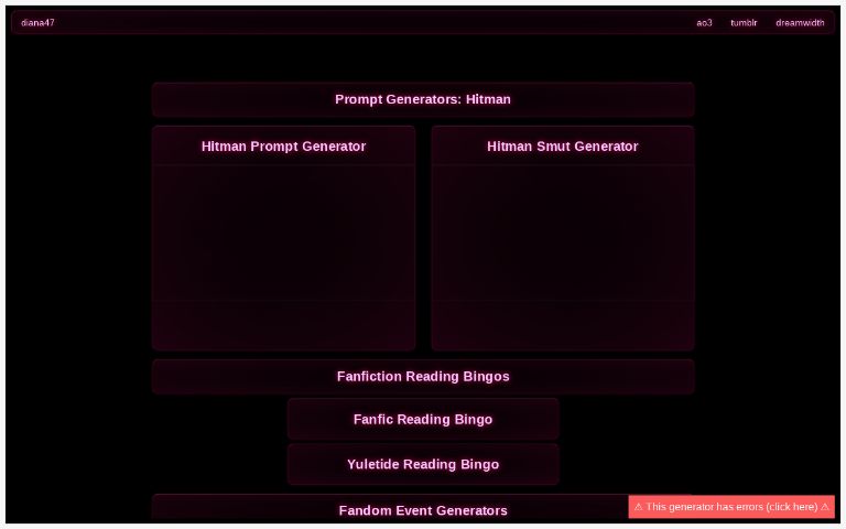 Prompt Generators: Hitman