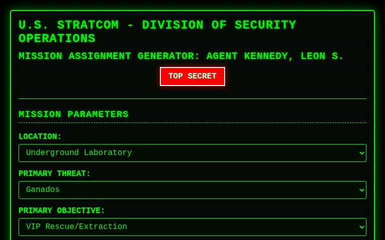 U.S. STRATCOM - DIVISION OF SECURITY OPERATIONS ― Perchance Generator