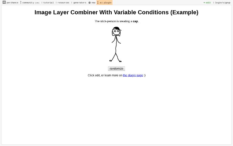 Image Layer Combiner With Variable Conditions (Example) ― Perchance Generator