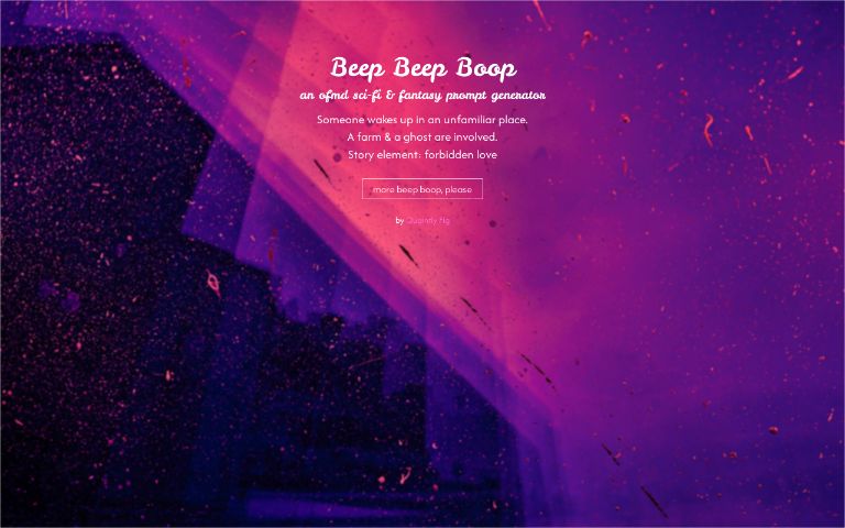 Sci-Fi Fantasy ― Perchance Generator