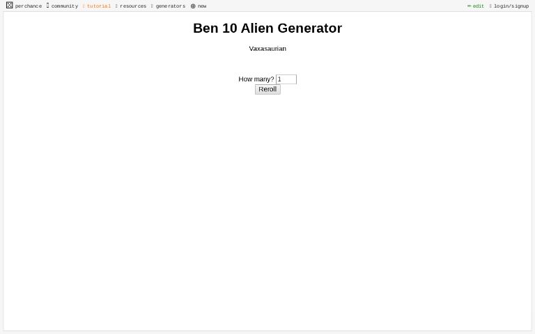 Ben 10 Alien Generator