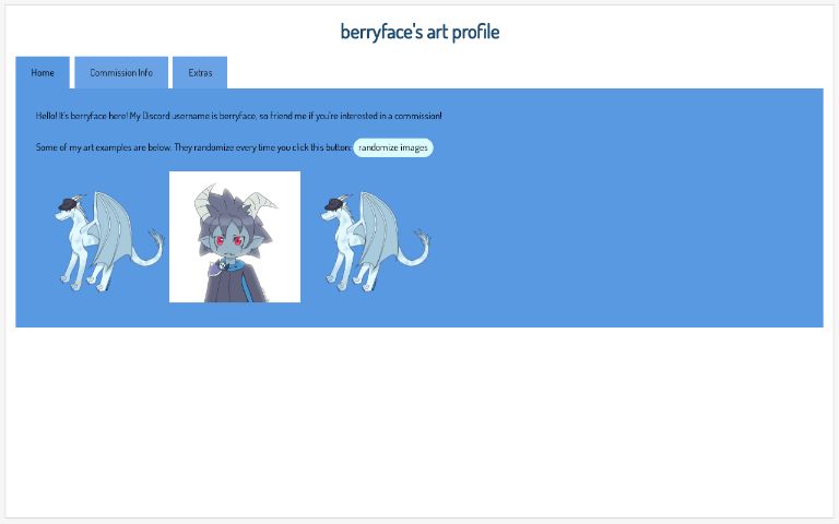 berryface's art profile ― Perchance Generator