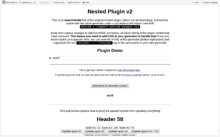 Nested Plugin v2