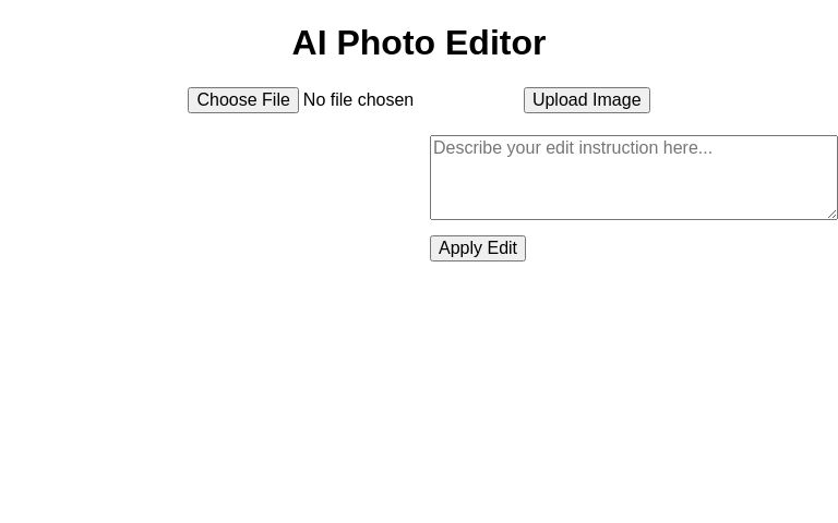 AI Photo Editor ― Perchance Generator