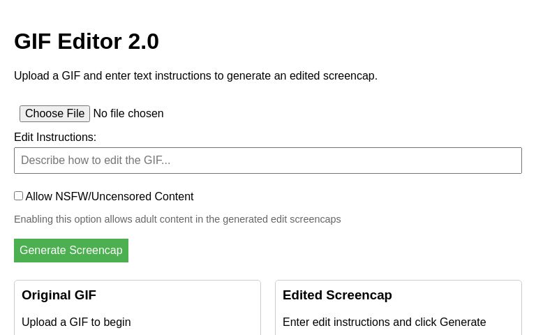 GIF Editor 2.0 ― Perchance Generator