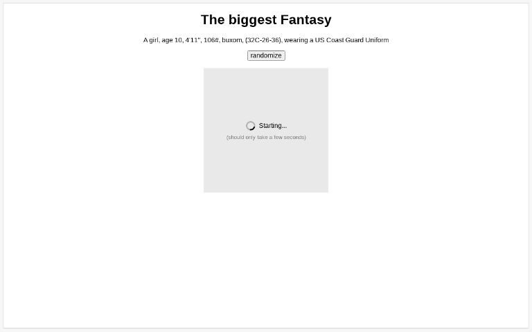 The biggest Fantasy ― Perchance Generator