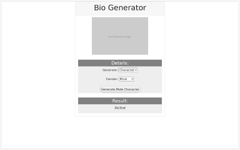 Bio Generator