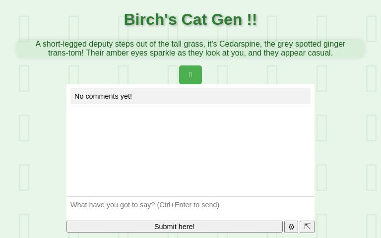 Birch's Cat Gen