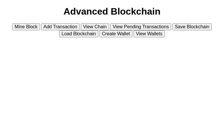 Advanced Blockchain ― Perchance Generator