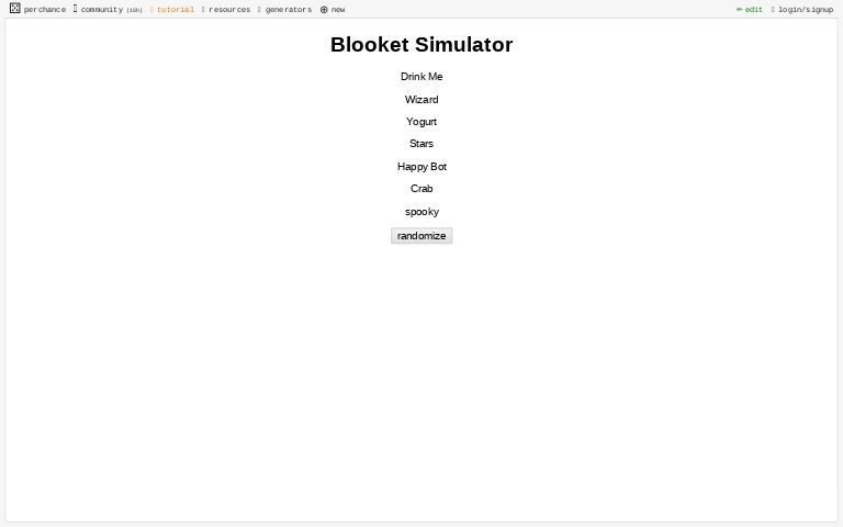 Blooket Simulator ― Perchance Generator