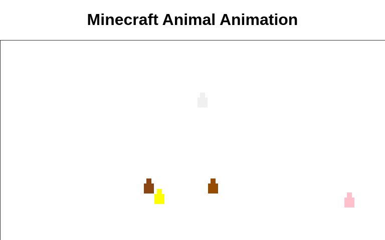 Minecraft Animal Animation ― Perchance Generator