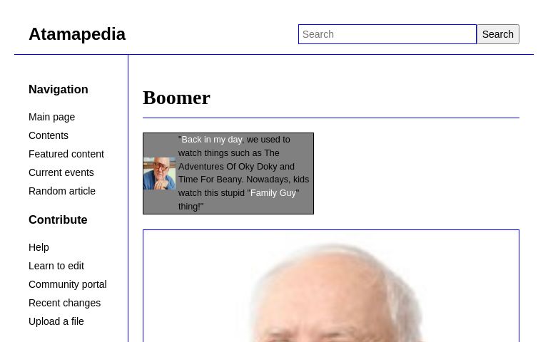 Boomer ― Perchance Generator