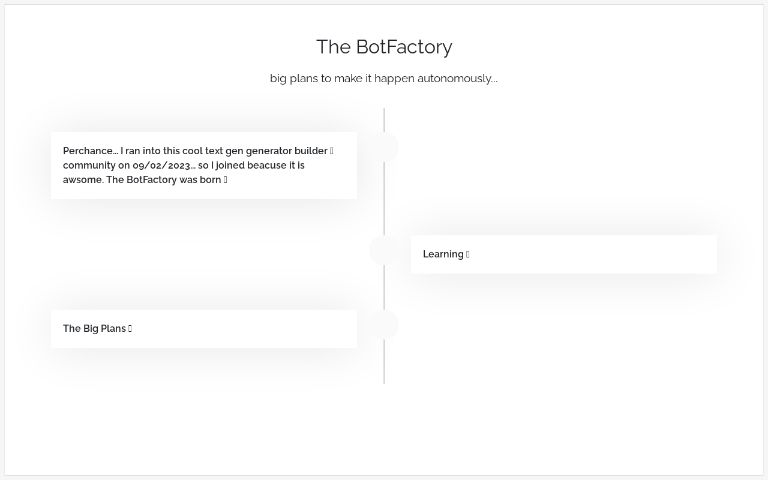 The BotFactory ― Perchance Generator