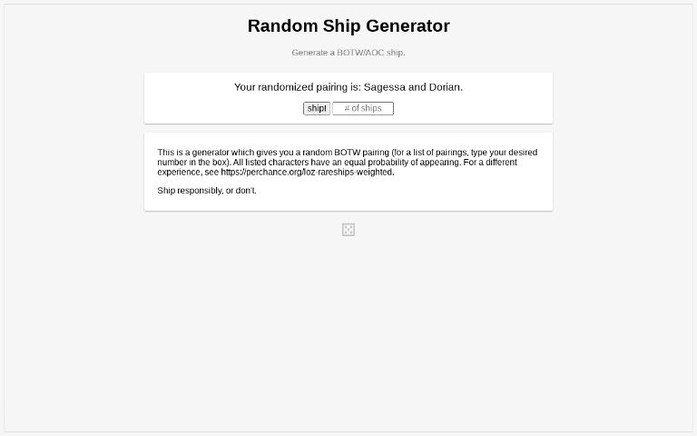 Random Ship Generator