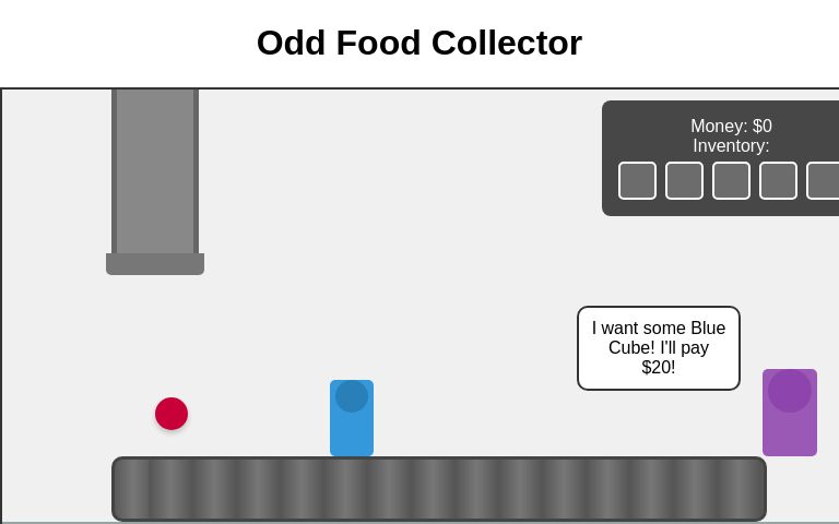 Odd Food Collector ― Perchance Generator