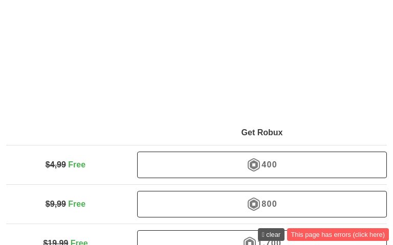 Get Robux ― Perchance Generator