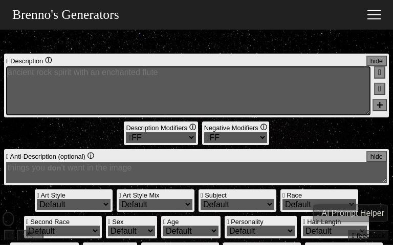 🌌 Free AI Image Generator 🪐