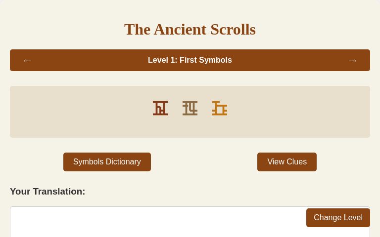 The Ancient Scrolls ― Perchance Generator