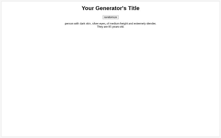 Brennoscharacters ― Perchance Generator