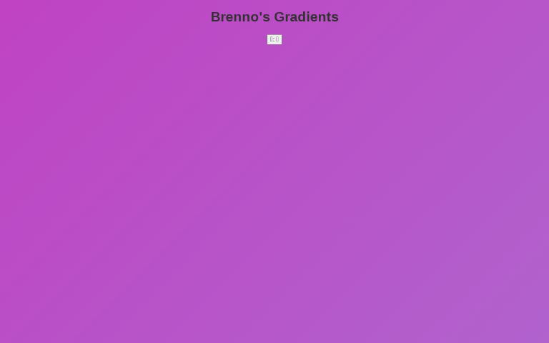 Brenno's Gradients ― Perchance Generator