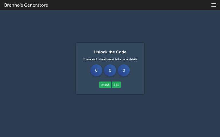 Unlock the Code ― Perchance Generator