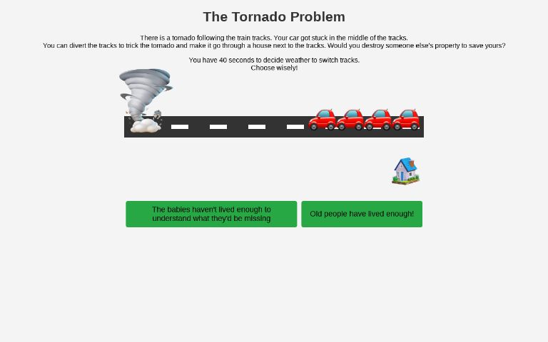 The Tornado Problem ― Perchance Generator