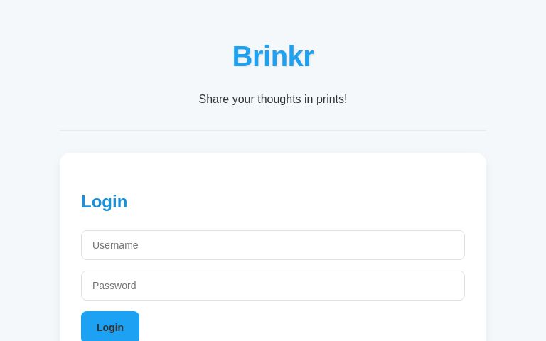Brinkr ― Perchance Generator