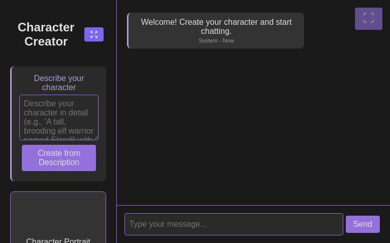 Character Creator ― Perchance Generator