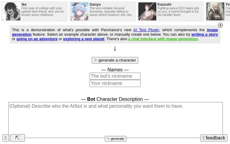 AI Chat & Roleplay (online, free, no sign-up, unlimited)