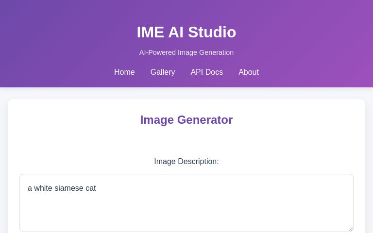 IME AI Studio ― Perchance Generator