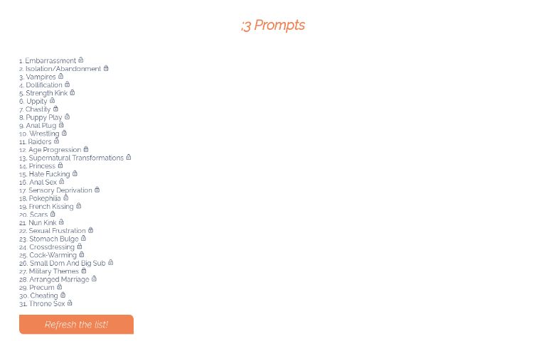 ;3 Prompts ― Perchance Generator