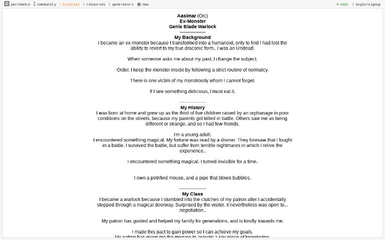 By The Book Dnd Character Generator