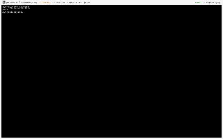 Scp Terminal ― Perchance Generator