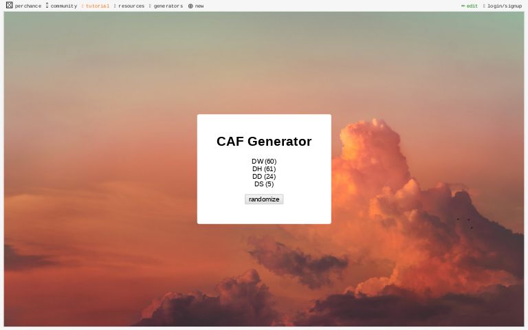 CAF Generator