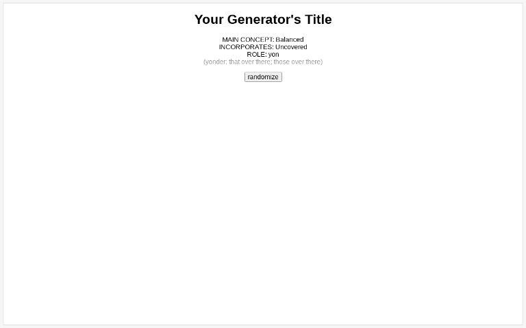 Y5rz98bj5x ― Perchance Generator