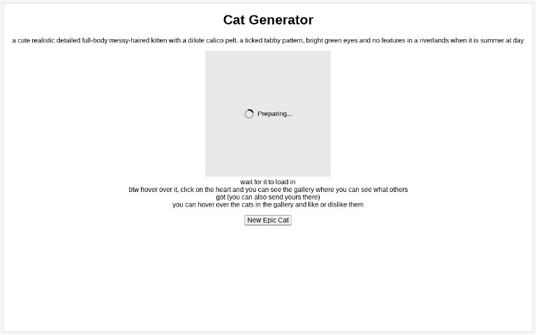 Cat Generator