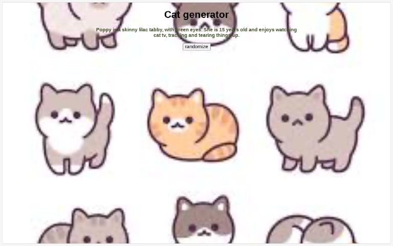 Cat generator