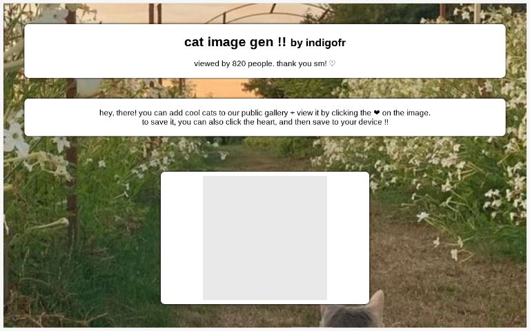 cat image generator