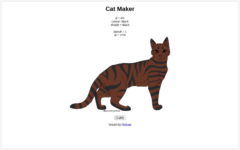 Cat Maker ― Perchance Generator