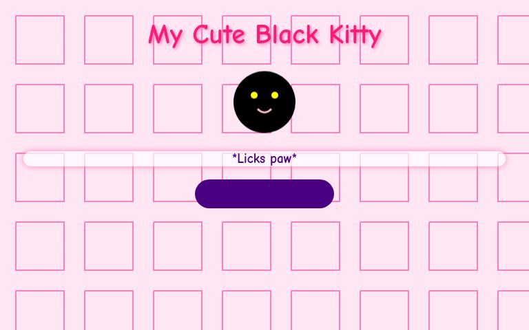 My Cute Black Kitty ― Perchance Generator