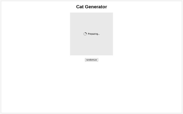 Cat Generator