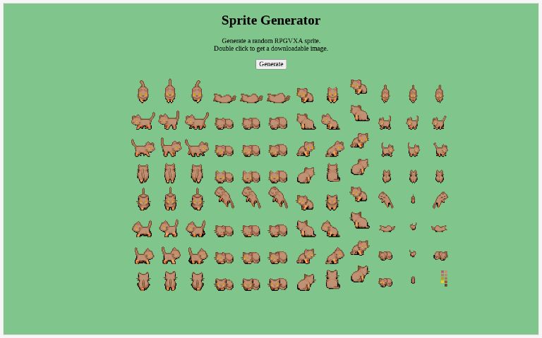 Sprite Generator