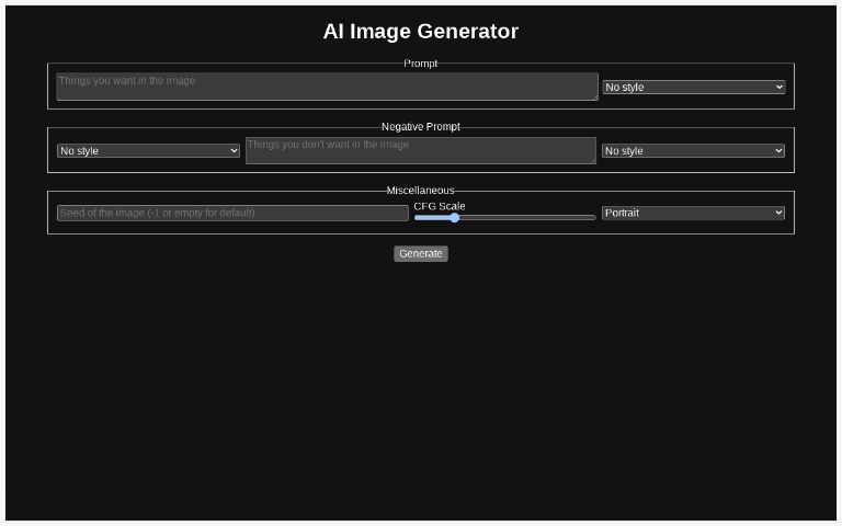 AI Image Generator