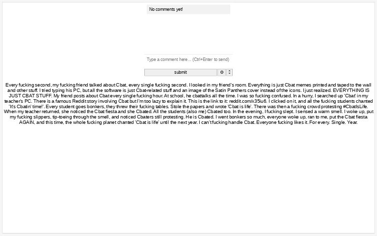 Cbat Fiesta ― Perchance Generator