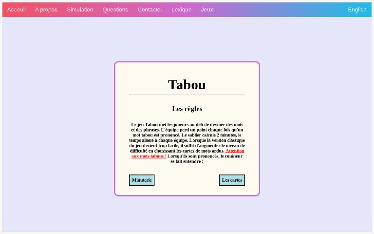 Cbsa Elo Games Tabou ― Perchance Generator