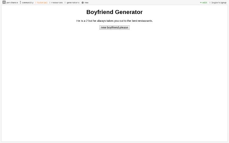 Boyfriend Generator