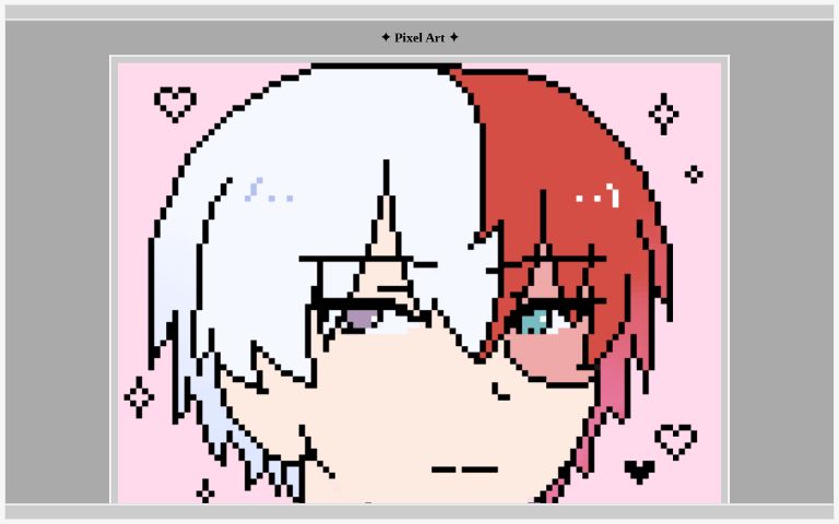 Pixel Art ― Perchance Generator