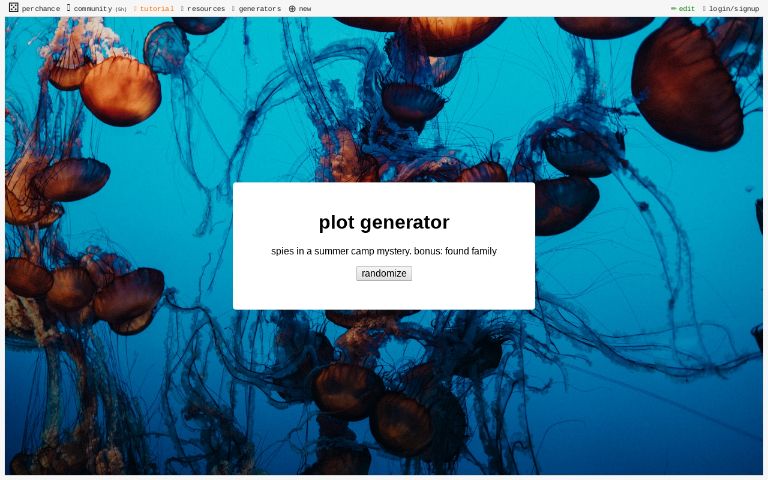 plot generator