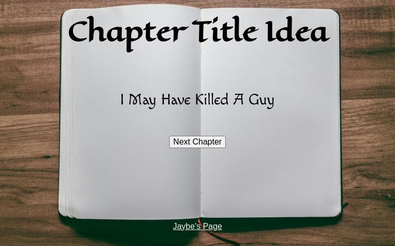 Chapter Title/Idea ― Perchance Generator