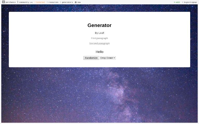 Generator